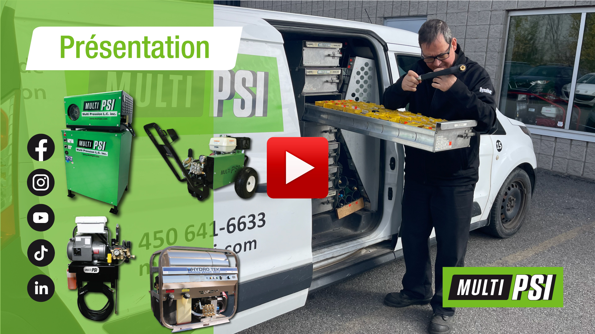 Multi PSI | Experts en équipement de lavage à haute pression